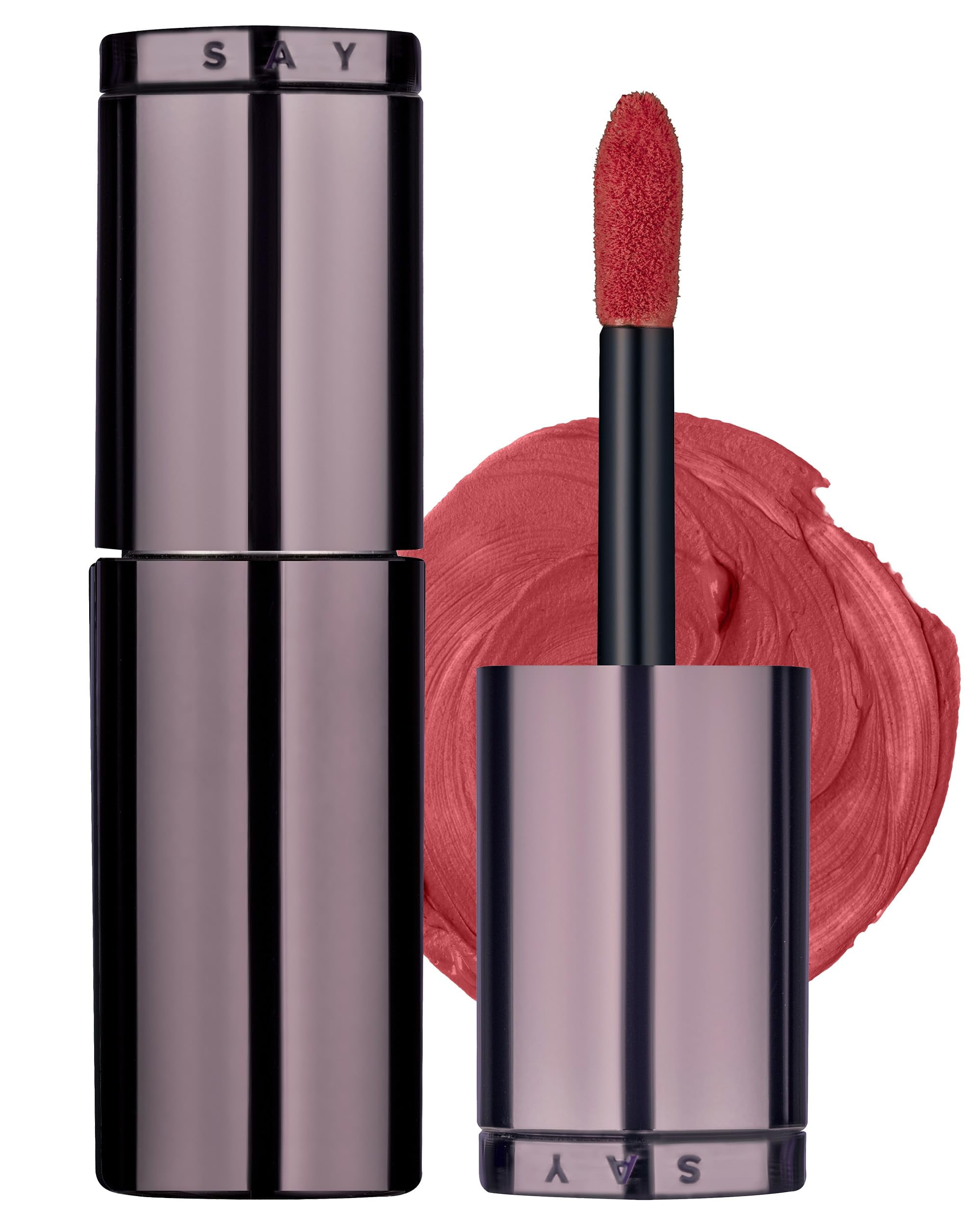 HEVVYMAKEUP Blurring Effect Lip Tint(Moody) - Airy Velvet Matte Lips ...