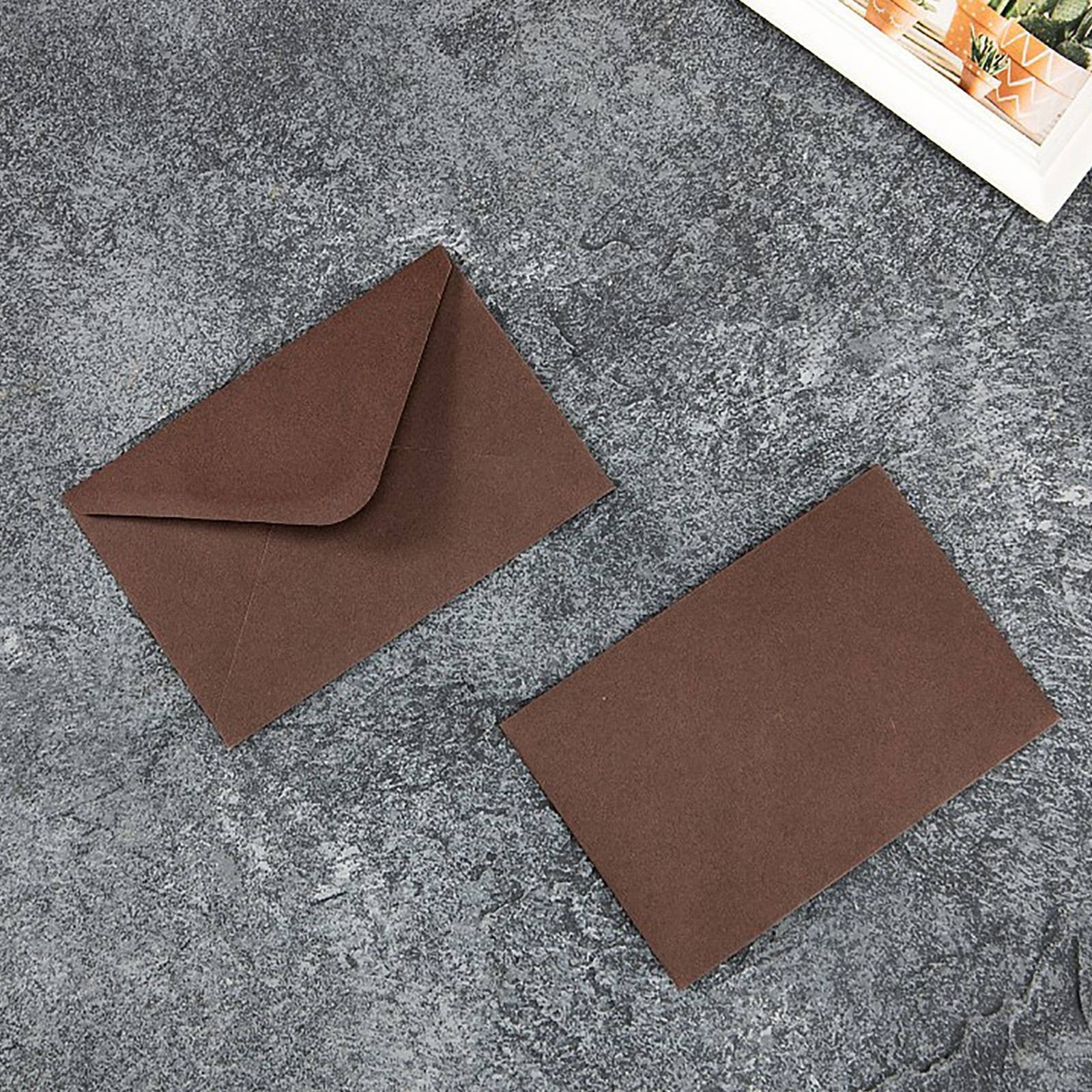 HEWANG 4.25x5.22in Envelopes,1 Pack A7 Envelopes Wet Seal V Flap ...