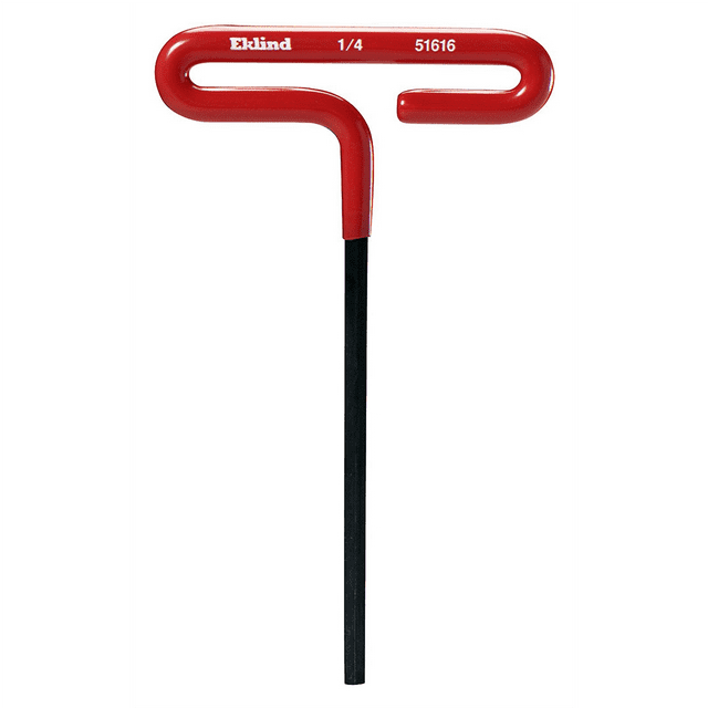 HEX KEY 1/4IN. T-HANDLE 6IN. CUSHION GRIP - Walmart.com