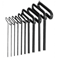 HEX KEY SET 10 PC T-HANDLE 6IN. SAE 3/32-3/8IN. - Walmart.com