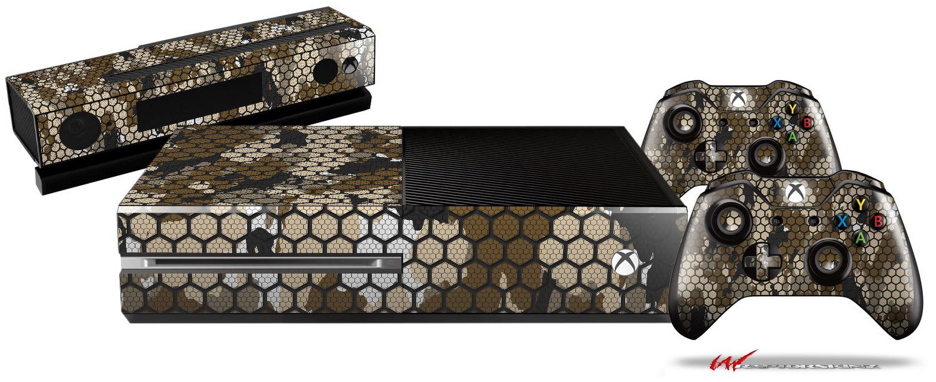 HEX Mesh Camo 01 Brown - Skin Bundle Decal Style Skin fits XBOX One ...