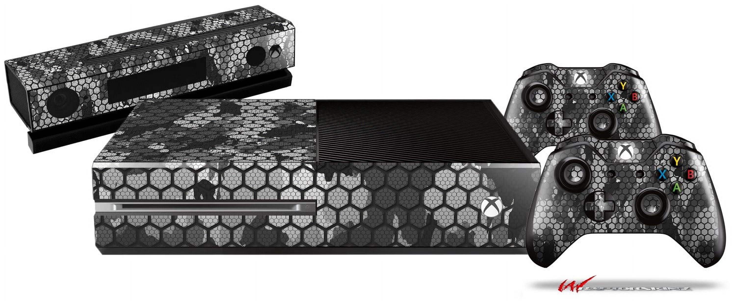 HEX Mesh Camo 01 Gray - Skin Bundle Decal Style Skin fits XBOX One ...