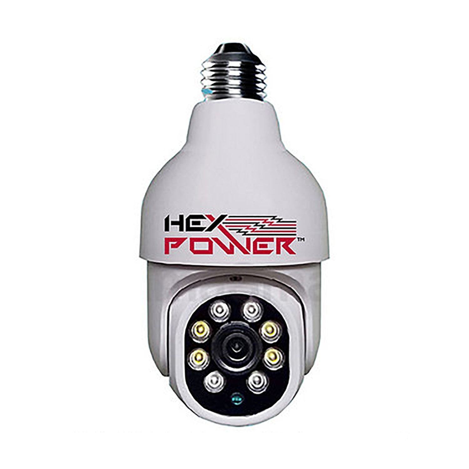 HEX Power Indoor/Outdoor 1080P Pan Tilt E27 Light Bulb Camera ...