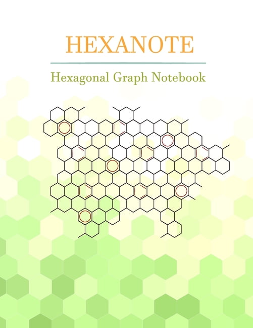 HEXANOTE - Hexagonal Graph Notebook: Organic BioChemistry: 150 pages ...