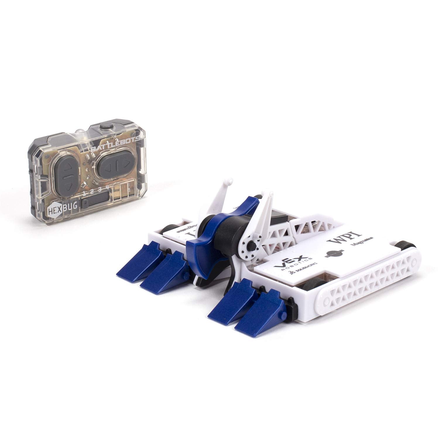 HEXBUG BattleBots Remote Control Bite Force - Electronic RC Robot Toy for Kids - Powered Hex Bug ...