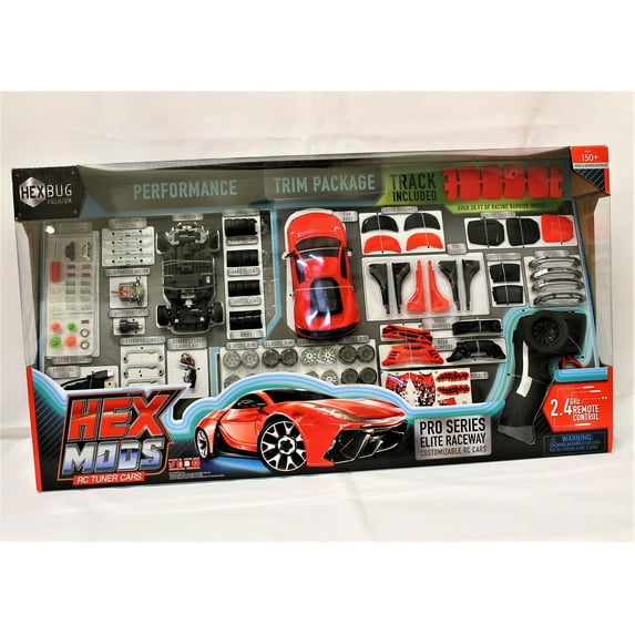 HEXBUG HEXMODS Pro Series Elite Raceway, Buildable RC Car, Rechargeable ...