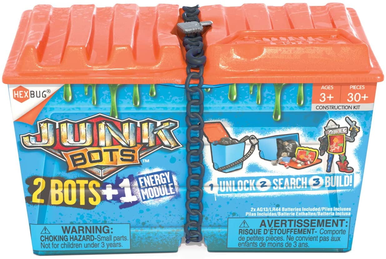 HEXBUG JUNKBOTS - Alley Dumpster Assortment Kit - Surprise Toys in ...