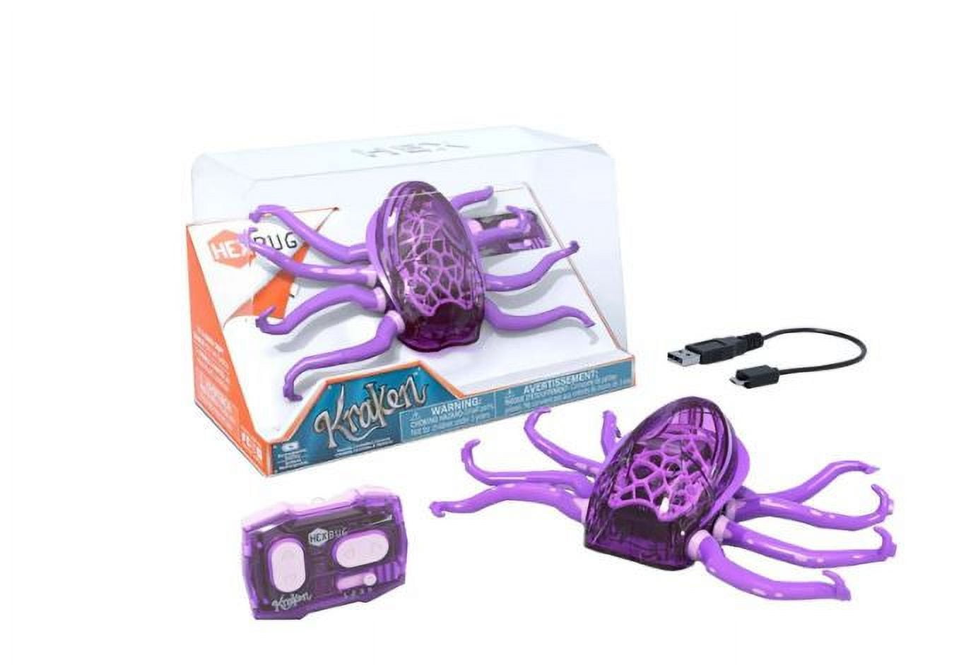 HEXBUG Kraken Robotic Remote Control Creature - Purple - Walmart.com