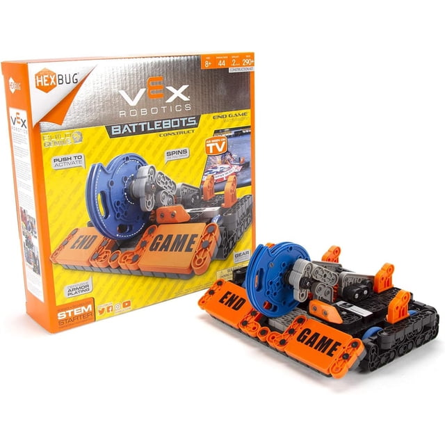 HEXBUG VEX Robotics End Game Toys, Fun Battle Bot Construction Kit for ...