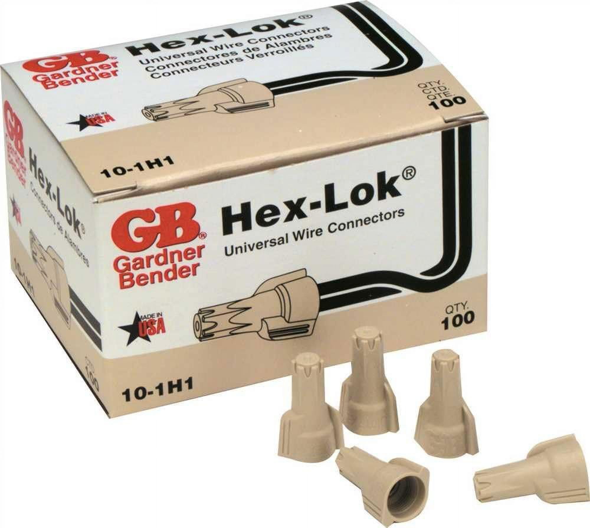 HEXLOCK WIRE CONN BX/100 - Walmart.com