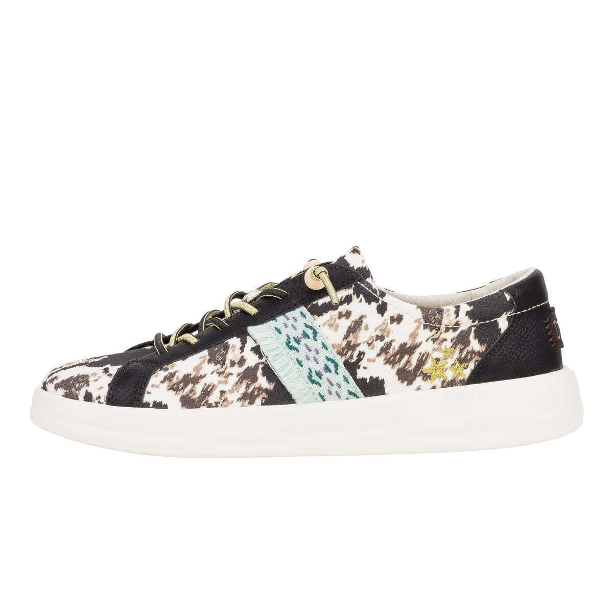 HEY DUDE Karina Women's Sneakers Crafted Boho Cow 41966-9B7 Brand New ...