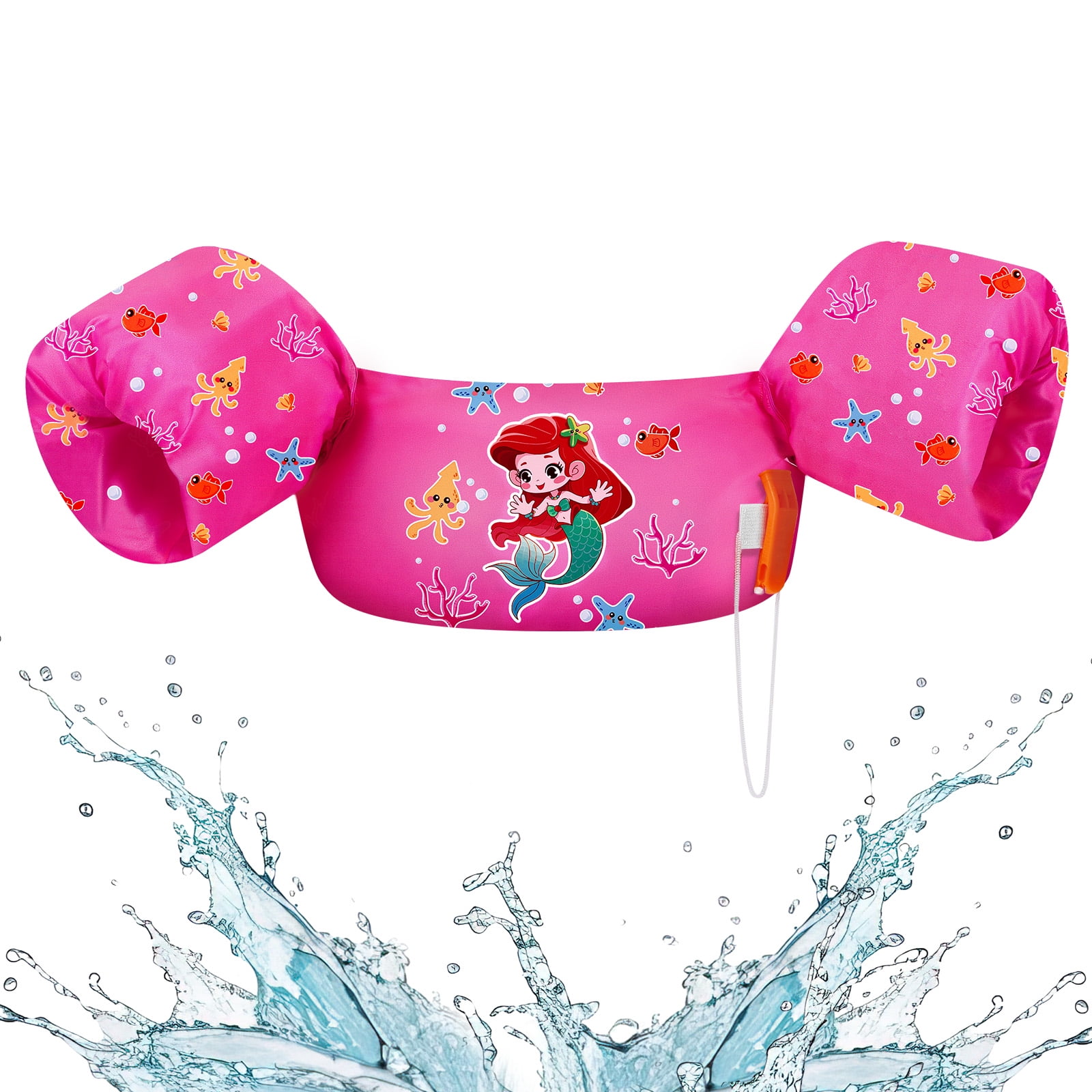Heysplash Swim Float Vest, Adjustable Buoyancy, Kids Pool Floaties for ...