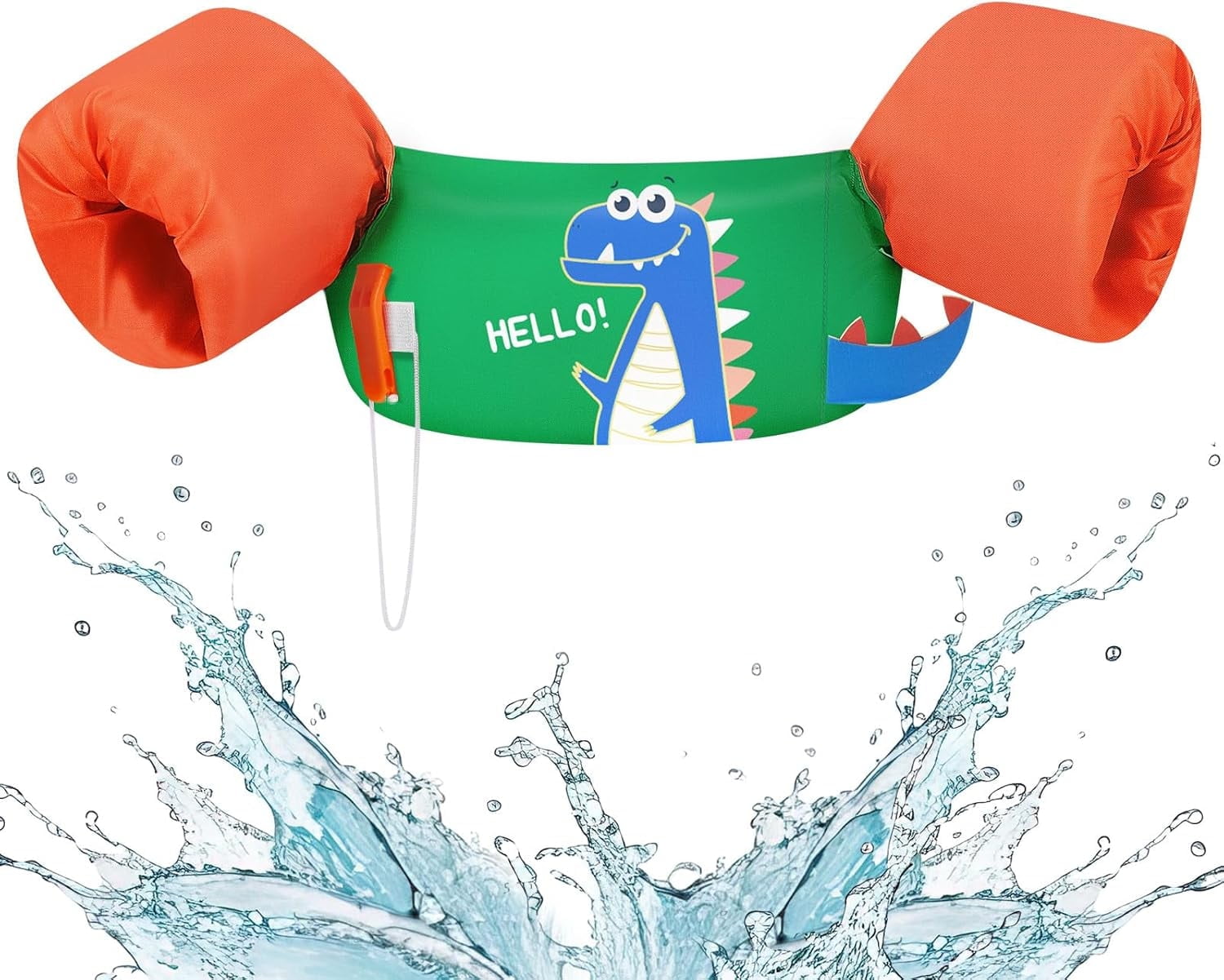 HEY! SPLASH Swim Vest for Kids, Toddler Pool Floaties, Children ...