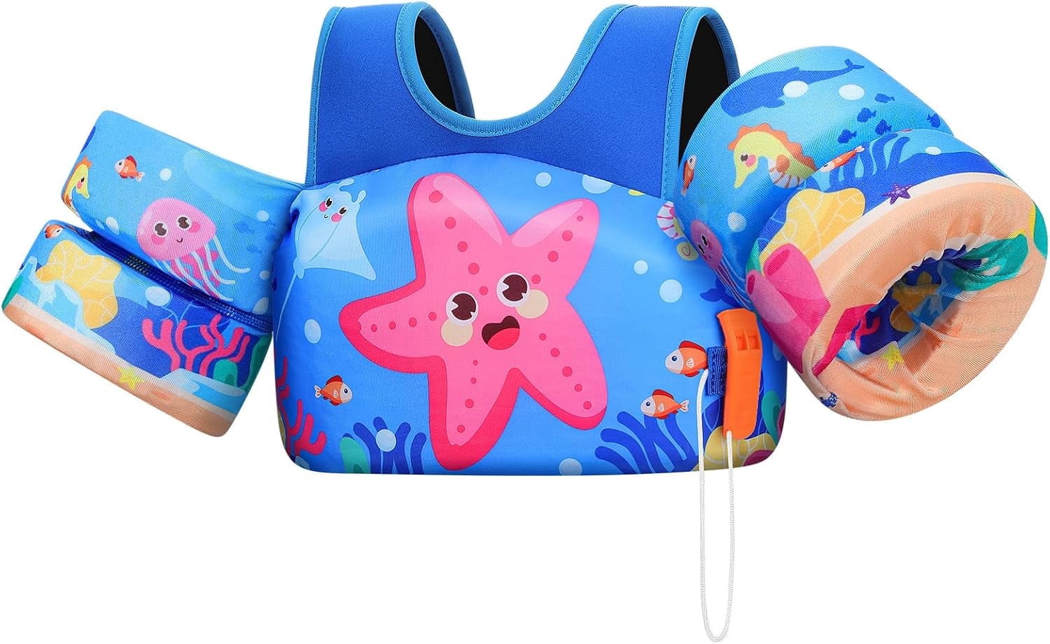 HEY! SPLASH Kids Swimming Vest, Kid Floaties Fit 33-70 Lbs, Puddle Kids ...