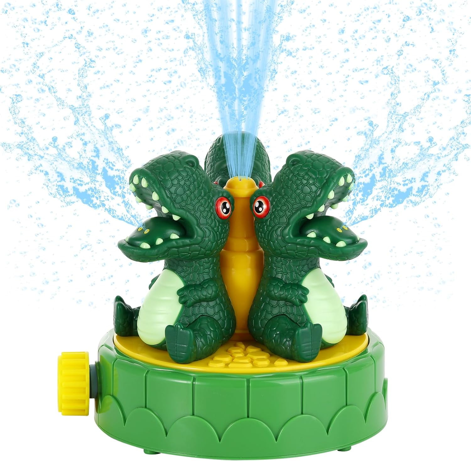 HEY! SPLASH Water Sprinkler for Kids, 360° Rotation Kids Sprinkler ...