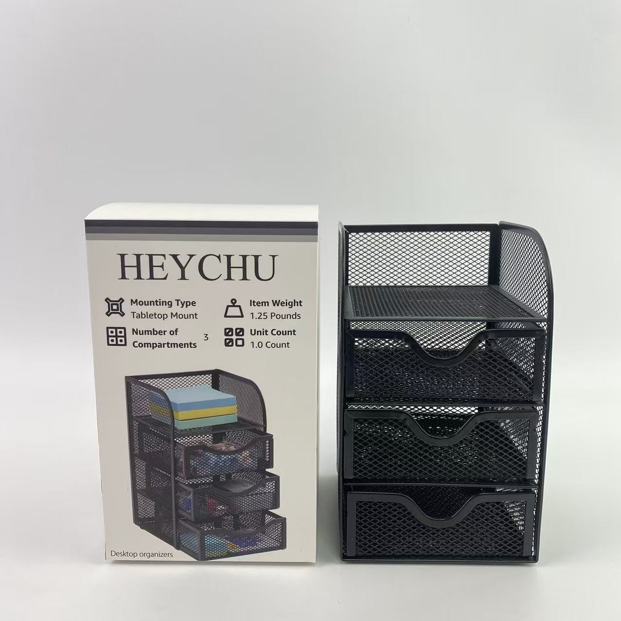 HEYCHU Desktop organizers,Desktop Accessory Storage, Paper Binder Clip ...