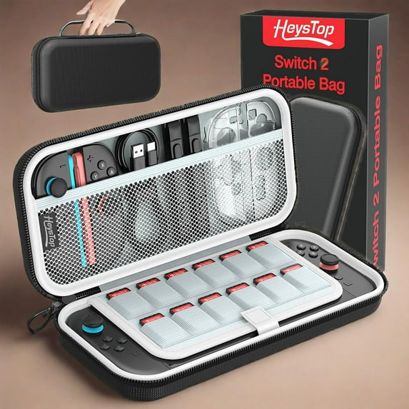 HEYSTOP Dockable Nintendo Switch 2 Case-Compatible with Nintendo Switch ...