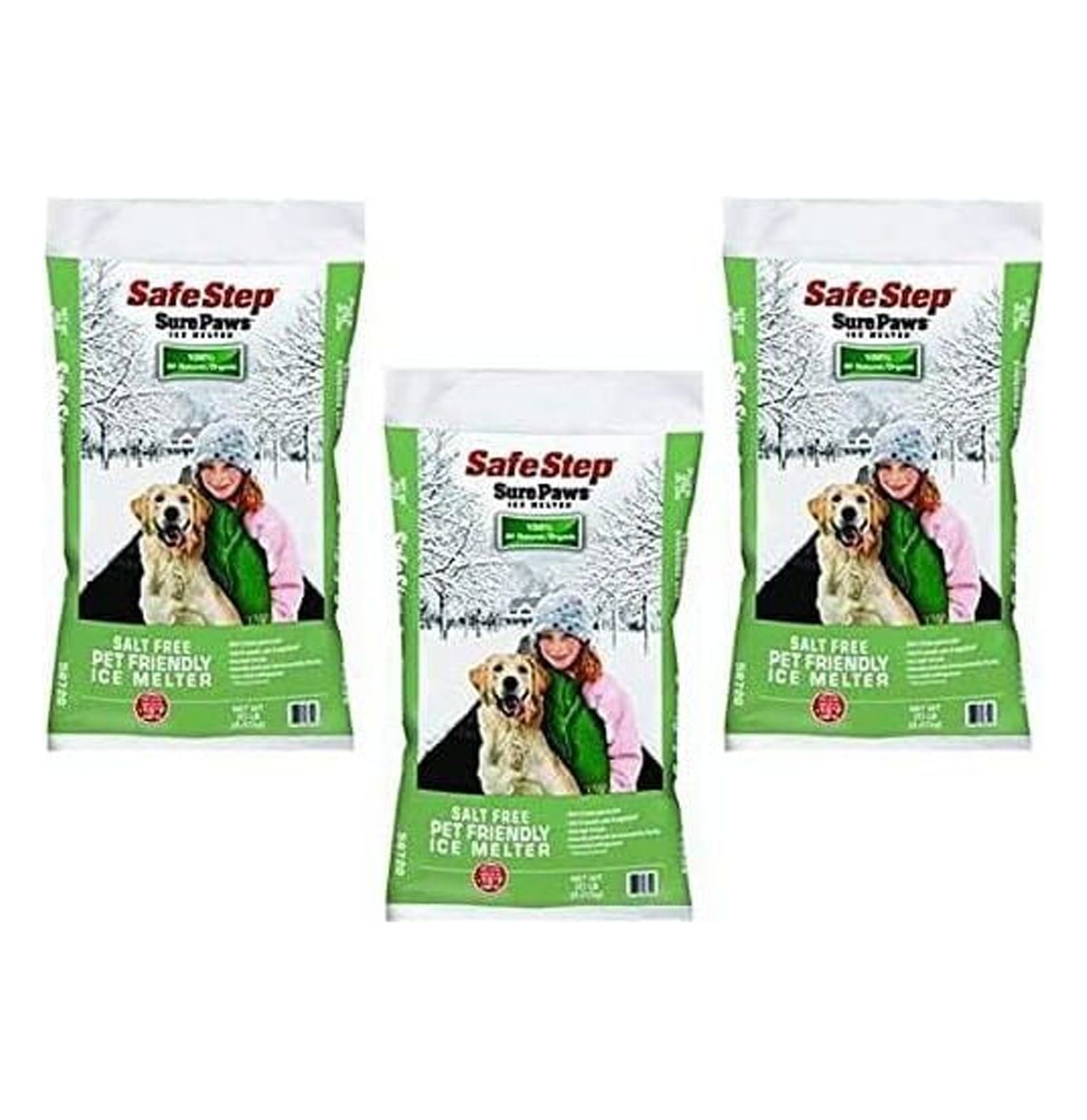 HElectQRIN 56720 Sure Paws Ice Melter, 20-Pound (3) - Walmart.com
