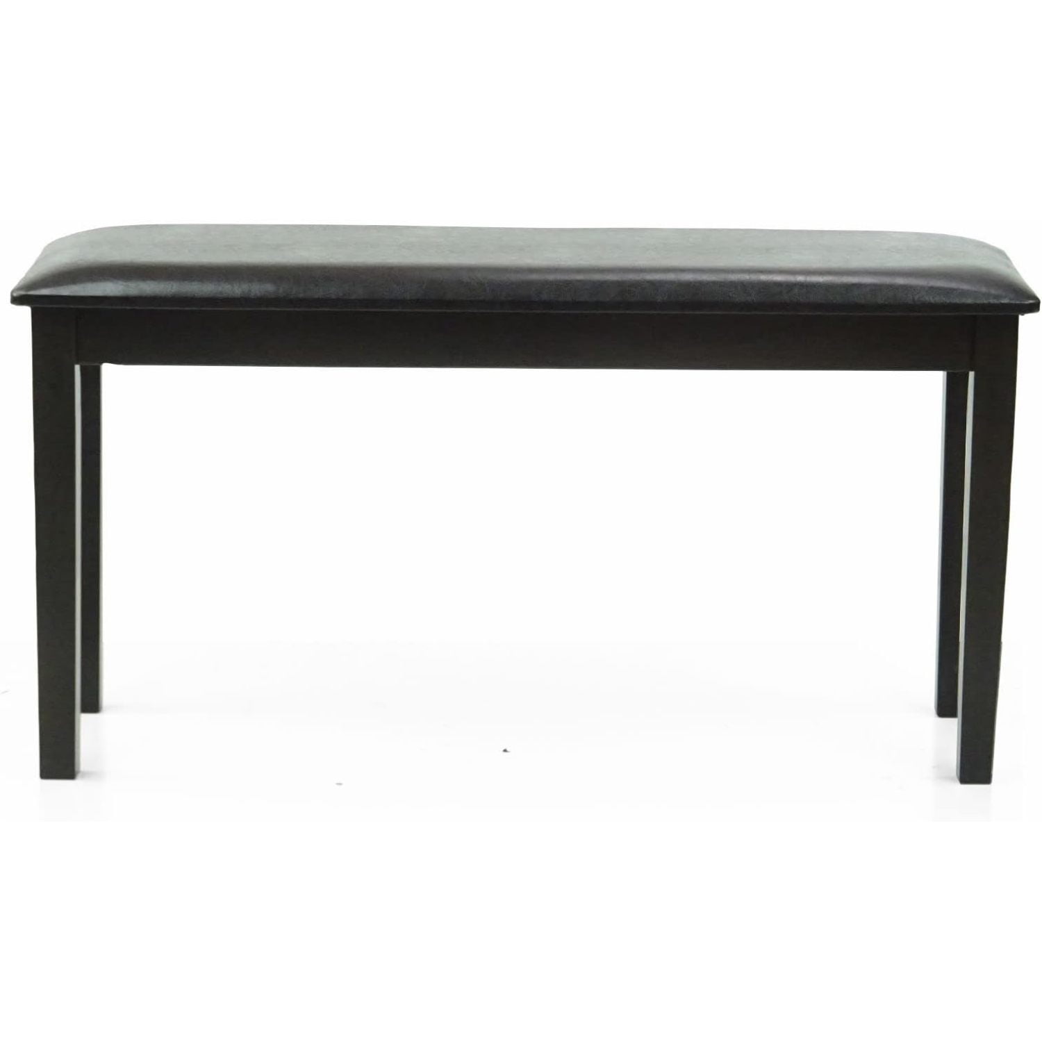 HElectQRIN Dining Kitchen Solid Wooden Stained Bench Padded Seat ...