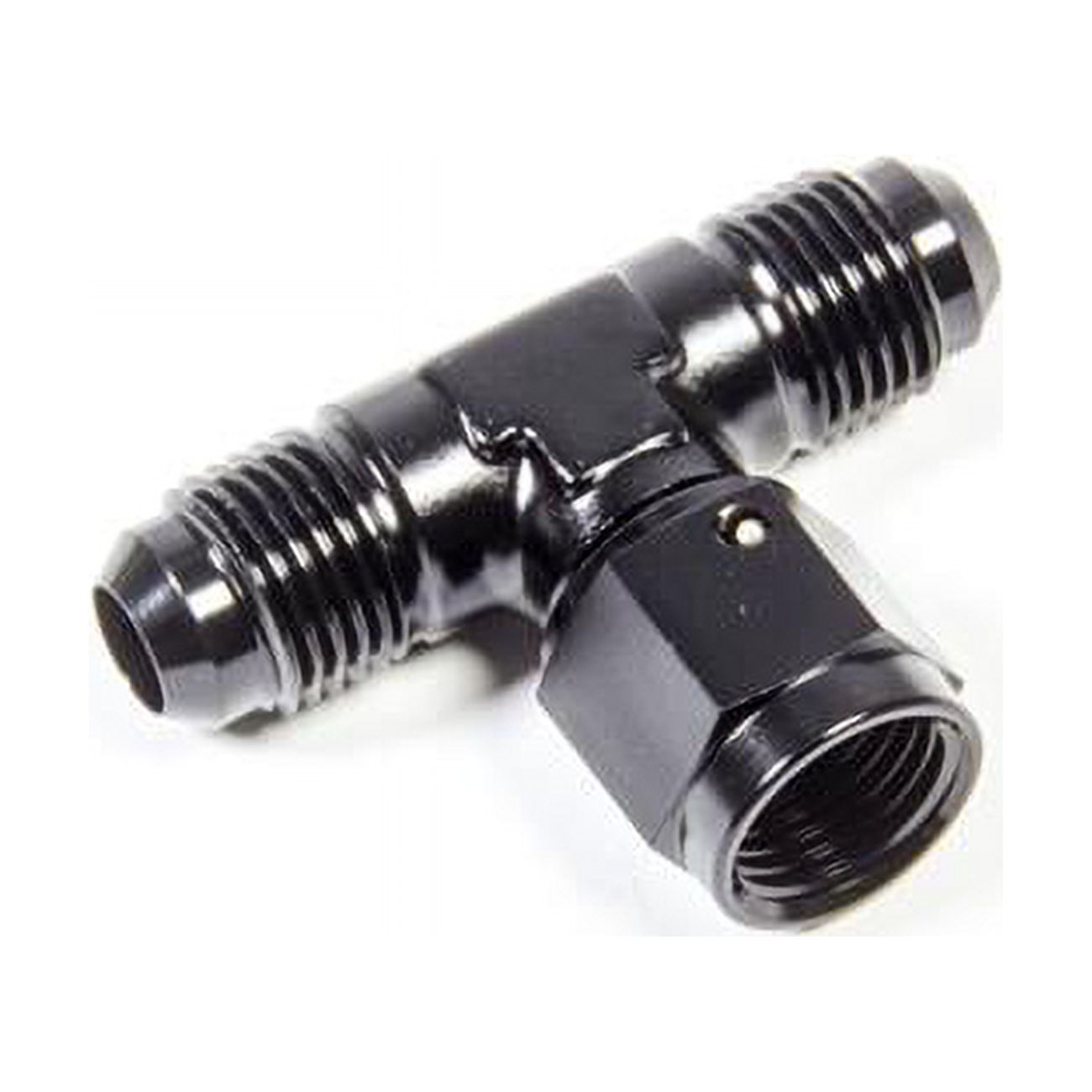 HF-41006-BLK - 6 AN Adapter Tee Fitting with Female Swivel - Walmart.com