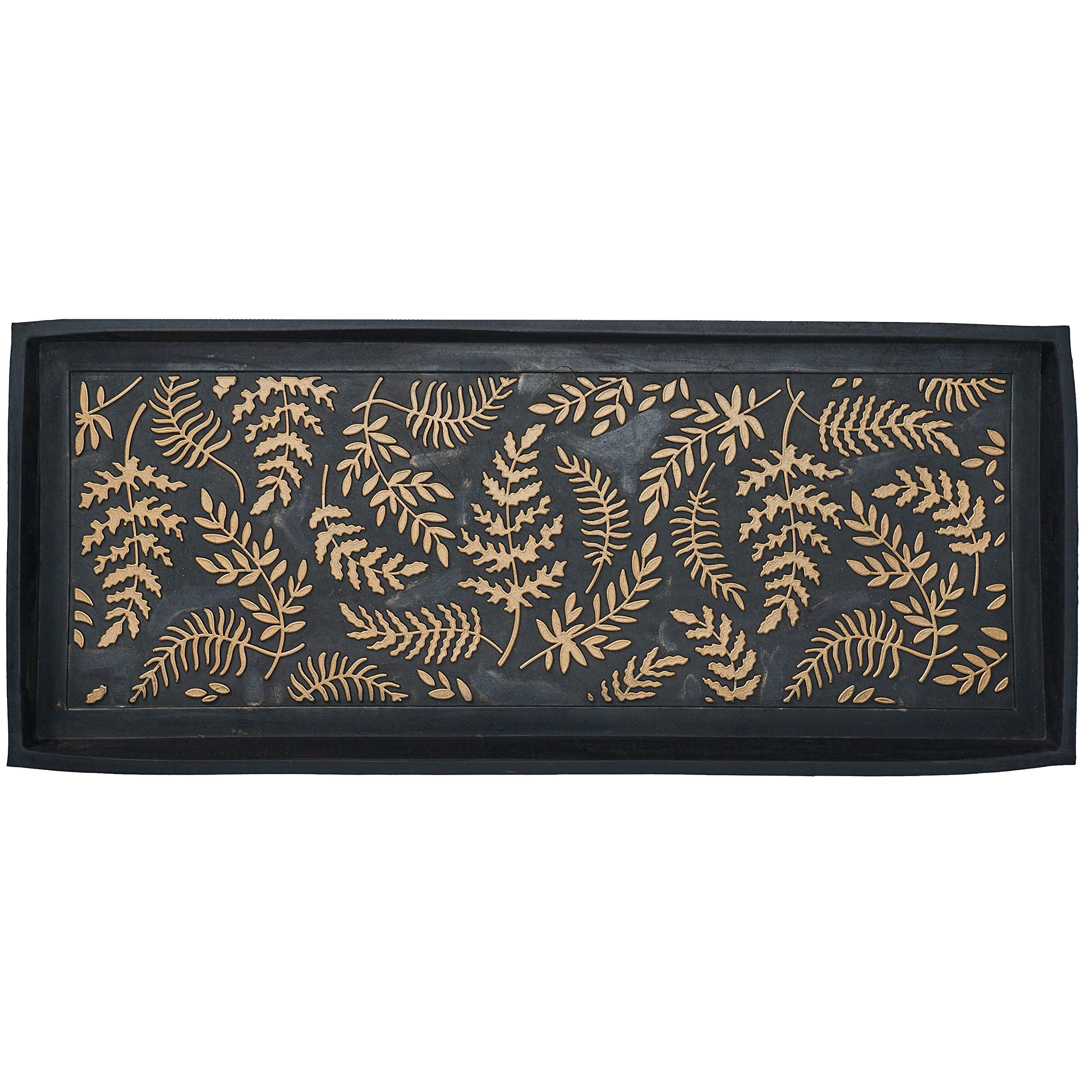 HF by LT Ferns Design Deluxe Rubber Boot Tray, 34 x 14 inches, Heavy ...