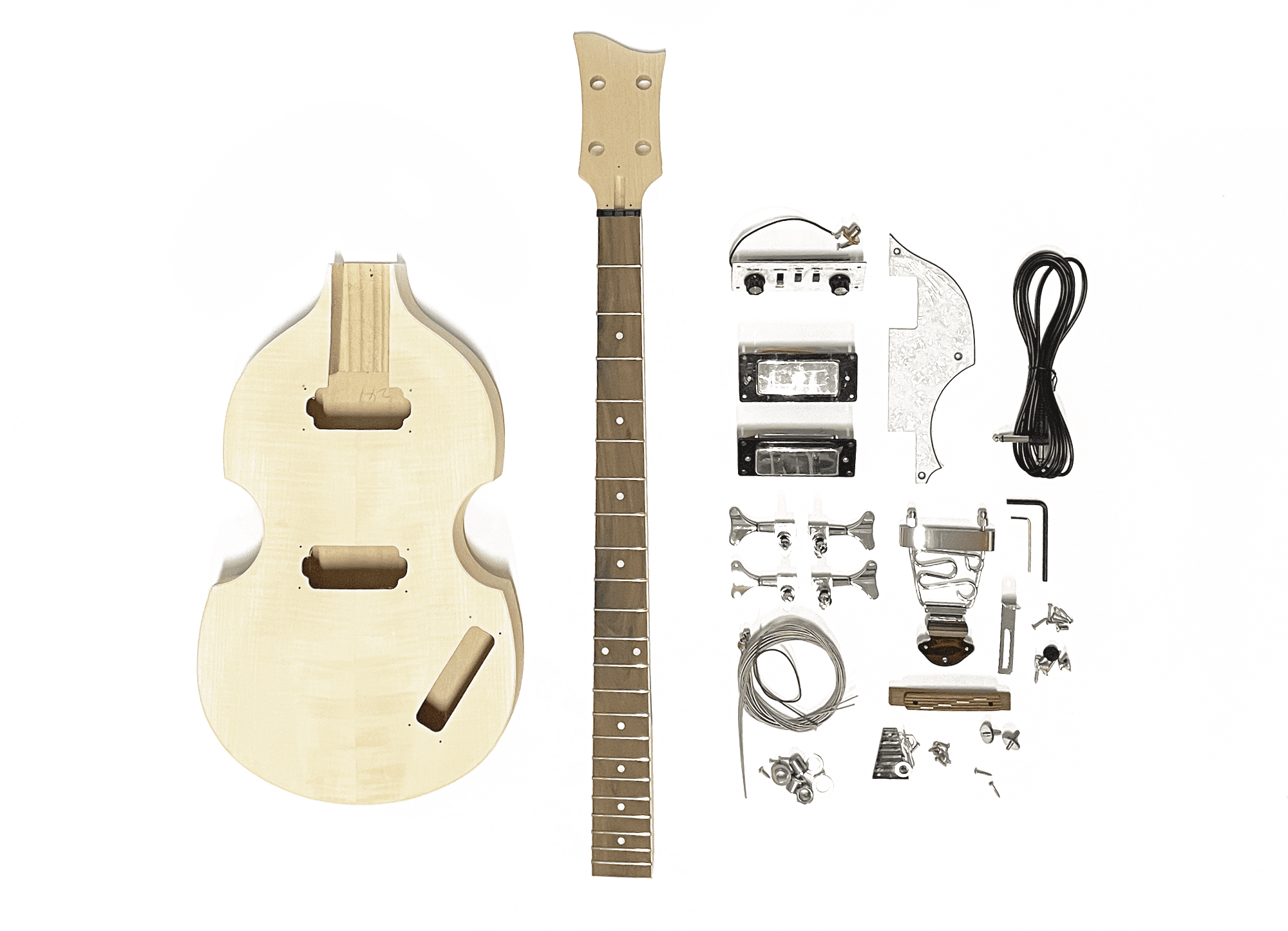 HF Style Build Your Own Bass Guitar Kit - Walmart.com