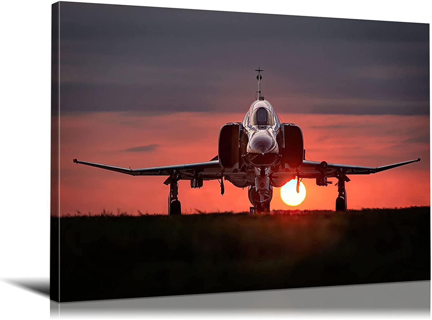 HFDF Aviation Decor F4 Phantom II Airplane Wall Decor Military Poster ...