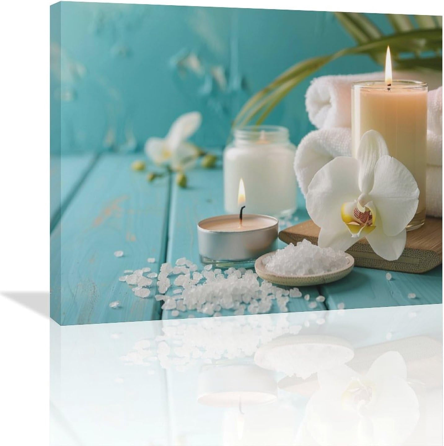 HFDF Bathroom Spa Wall Art Zen Wall Decor Meditation Canvas Prt Patg ...