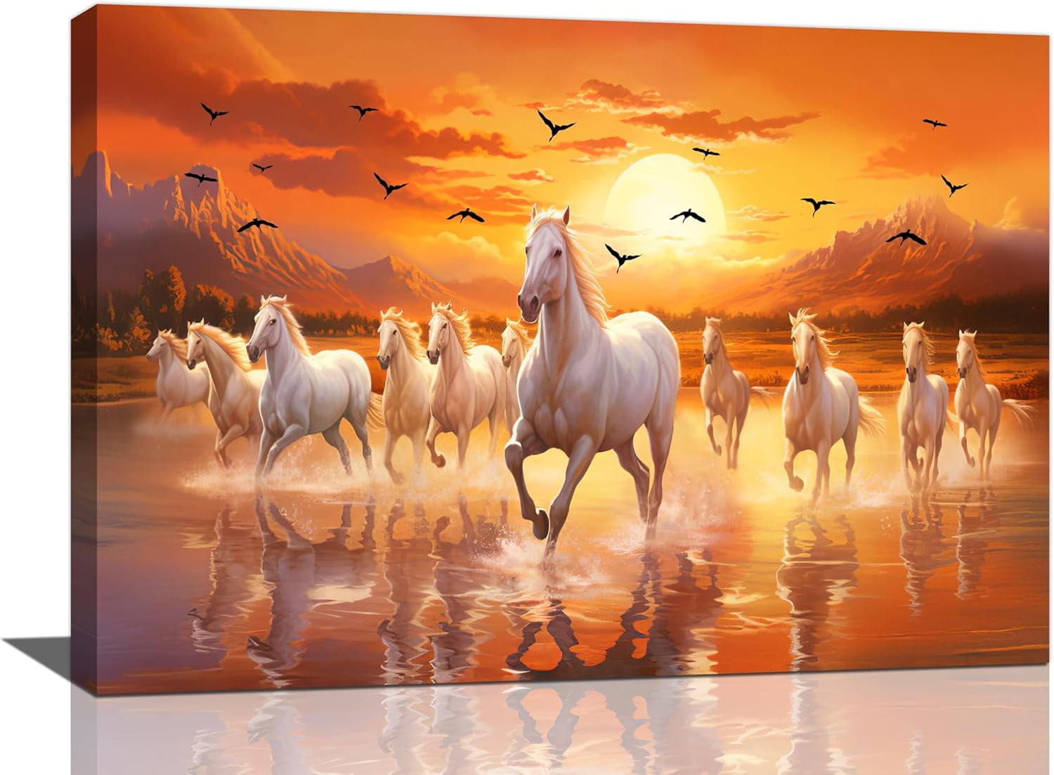 HFDF Beach Moses Large Wall Art Separate the Red Sea Pictures Wall ...