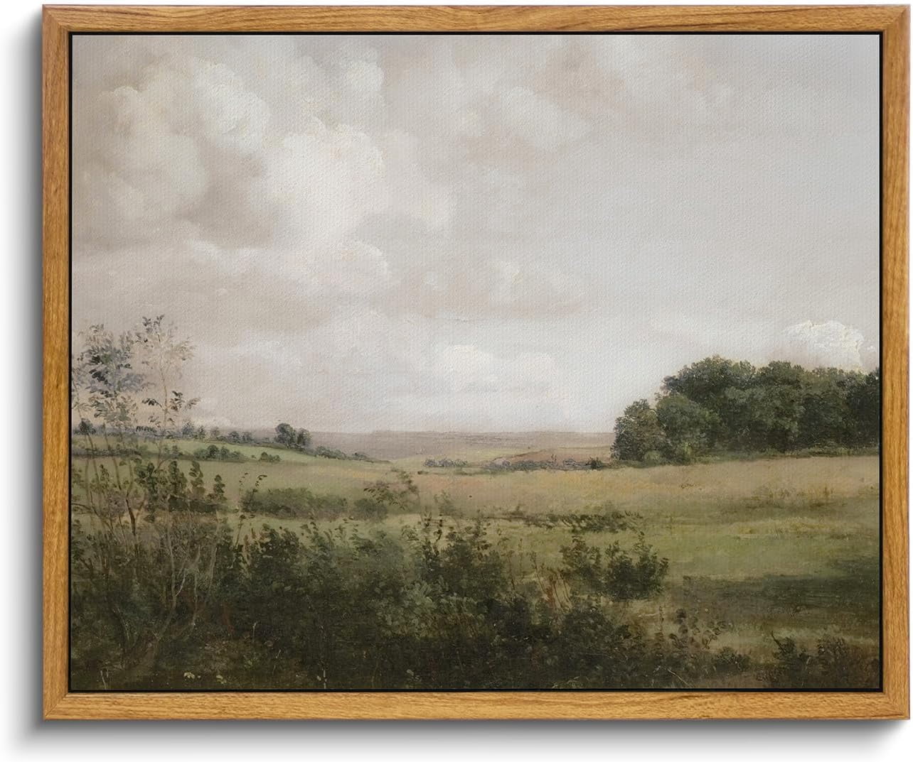 HFDF Canvas Print Wall Art Duotone Border Collie Dog Duo at The Park Animals Wilderness ...