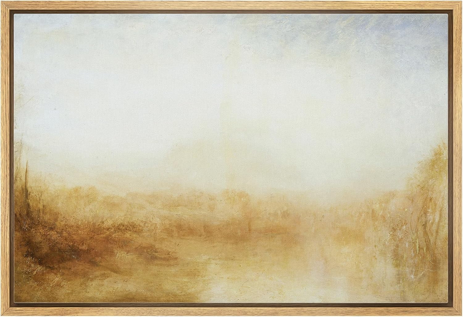 HFDF Canvas Prt Wall Art Watercolor Tan Pat Landscape Nature Wilderness ...