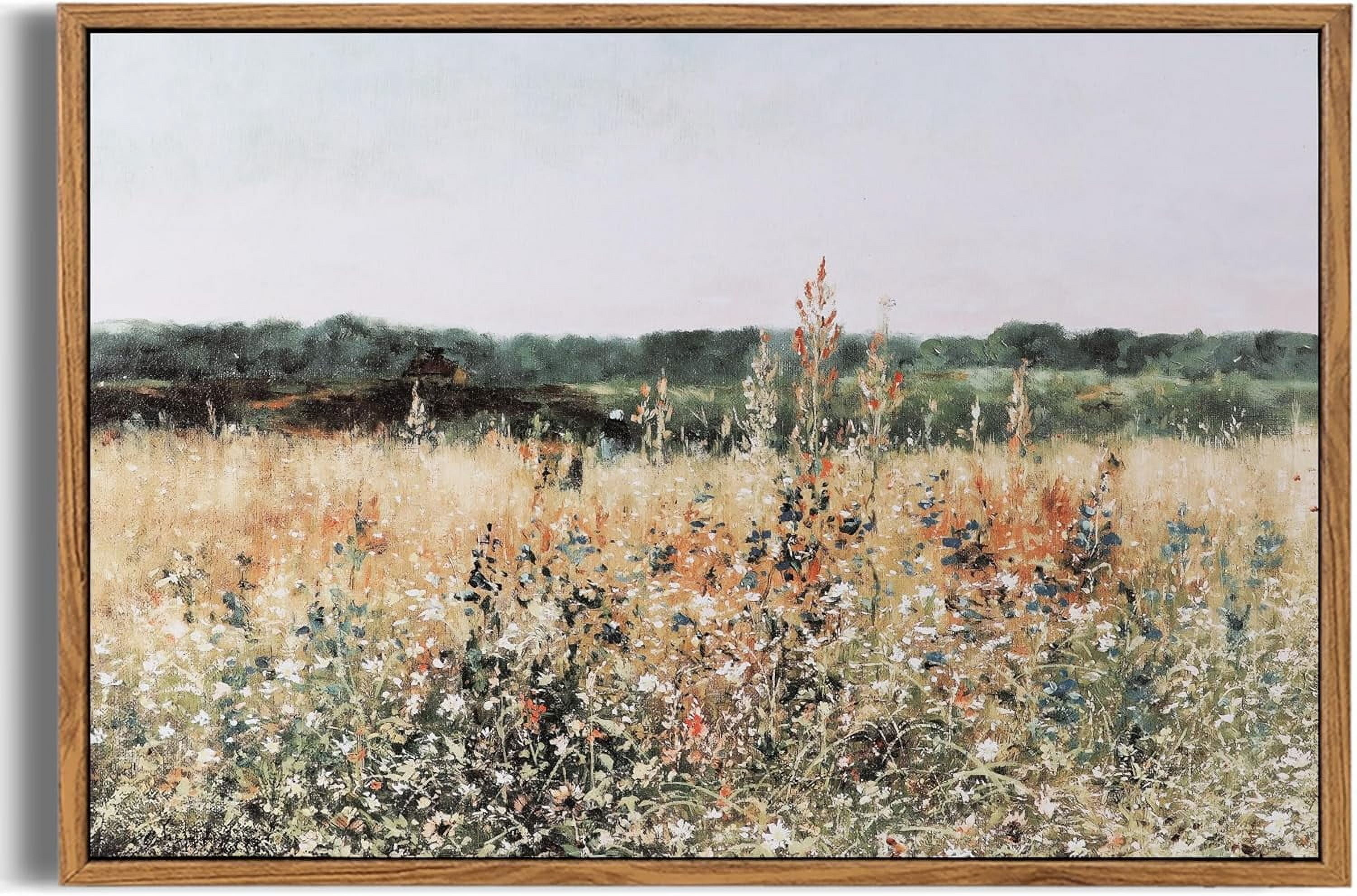 HFDF Canvas Wall Art, Vintage Abstract Van Gogh Wall Art Exhibition ...