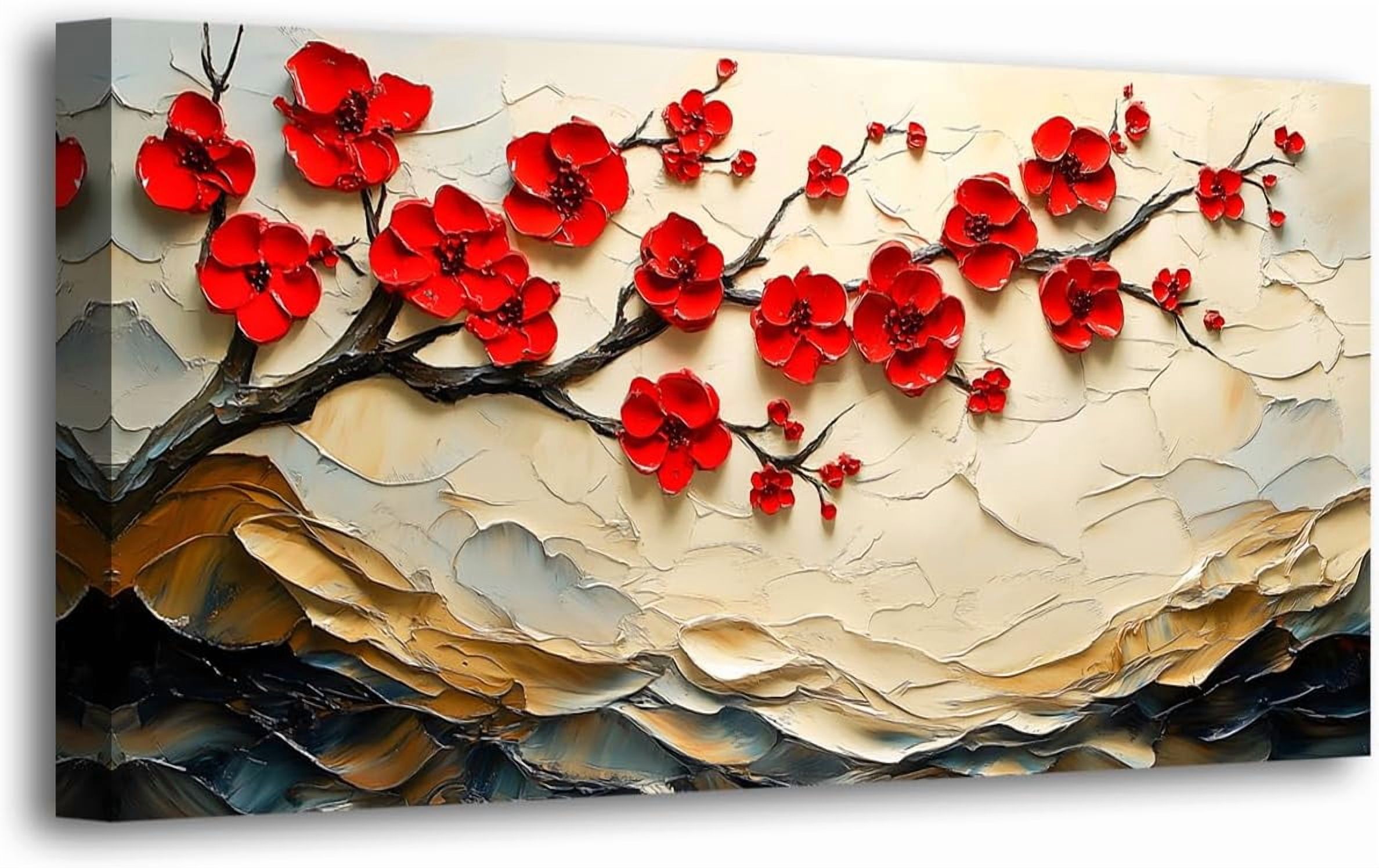 HFDF Coastal Wall Art - Large Landscape Wall Art for Living Room ...