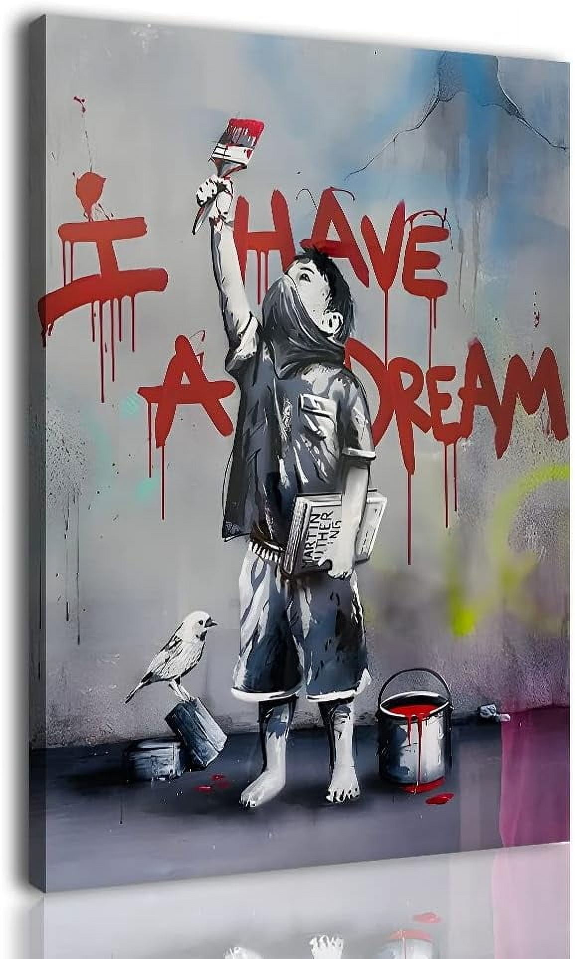 HFDF Dinosaur Alphabet Dino Educational Wall Art Canvas Farmhouse ...