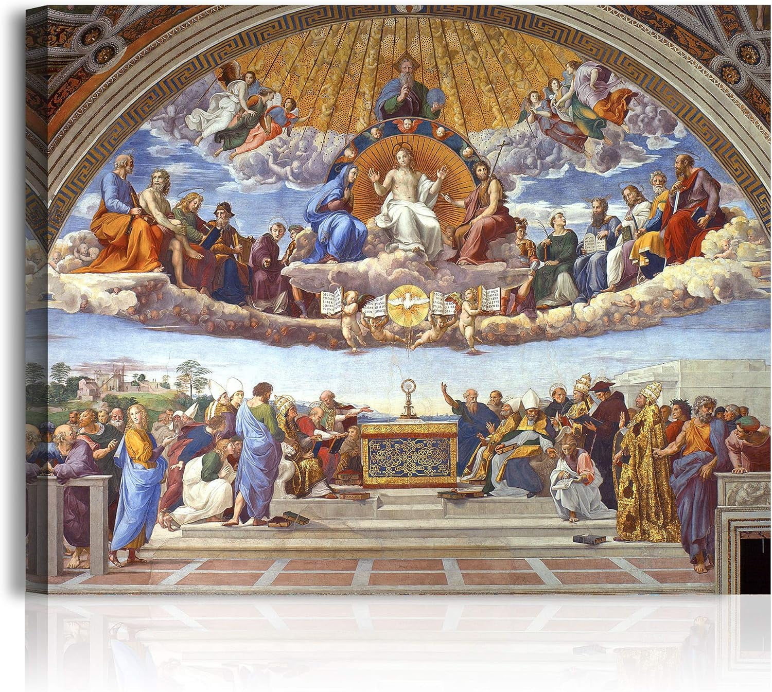 HFDF Disputation of The Holy Sacrament by Raphael The World Classic Art ...