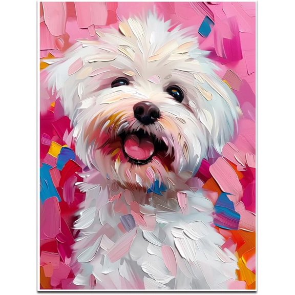 Empire Art Direct Pets Rock Pop Graphic Art on Wrapped Canvas Dog Wall ...