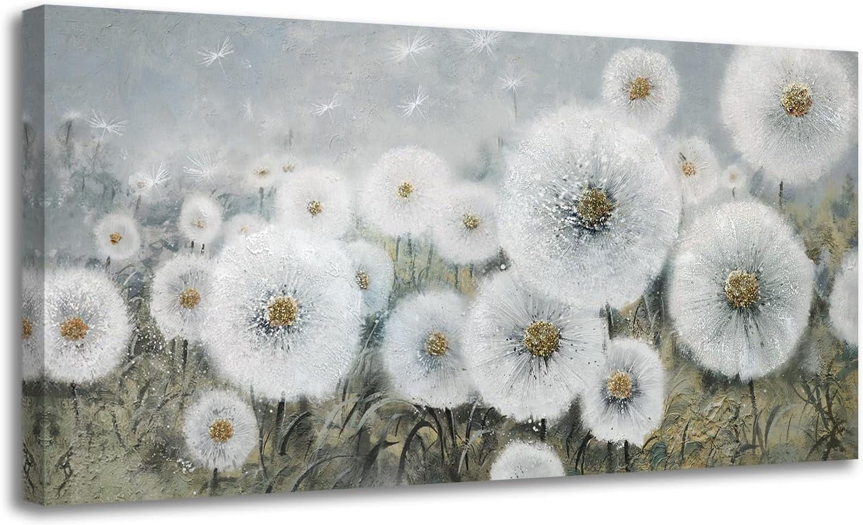 HFDF Large Canvas Wall Art - Van Gogh Starry Blue Themed Cat on the ...