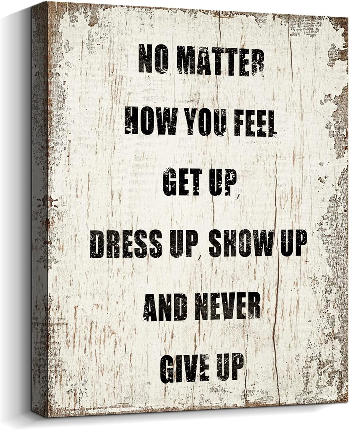 HFDF Motivational Wall Art Office Decor Quotes Wall Decor for Men Women ...