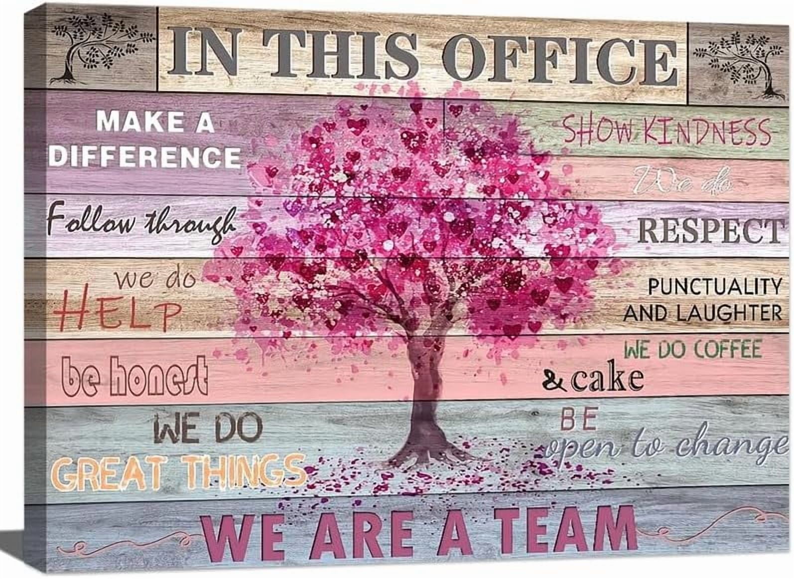 HFDF Office Wall Decor spirational Wall Art for Office Motivation ...