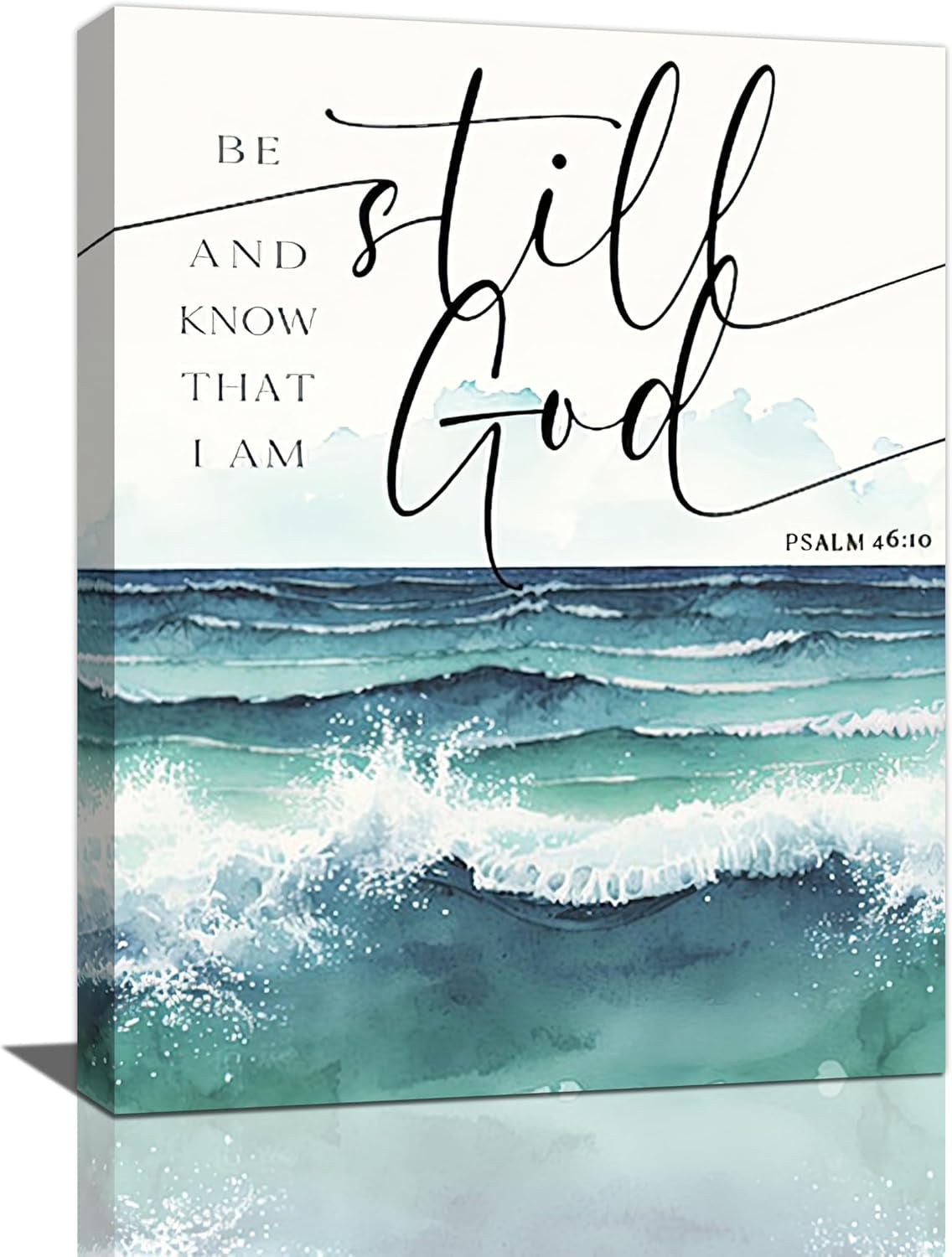 HFDF Scripture Wall Art Bible Verse Wall Decor Christianspirational Be ...