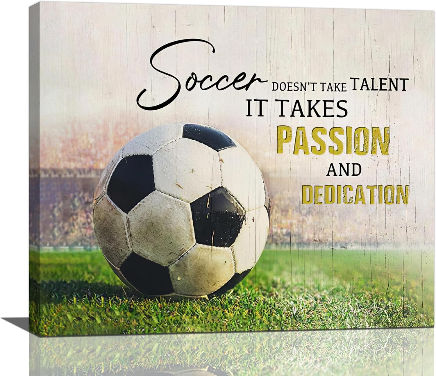HFDF Soccer spirational Wall Art Soccer Boys Room Pictures Wall Decor ...