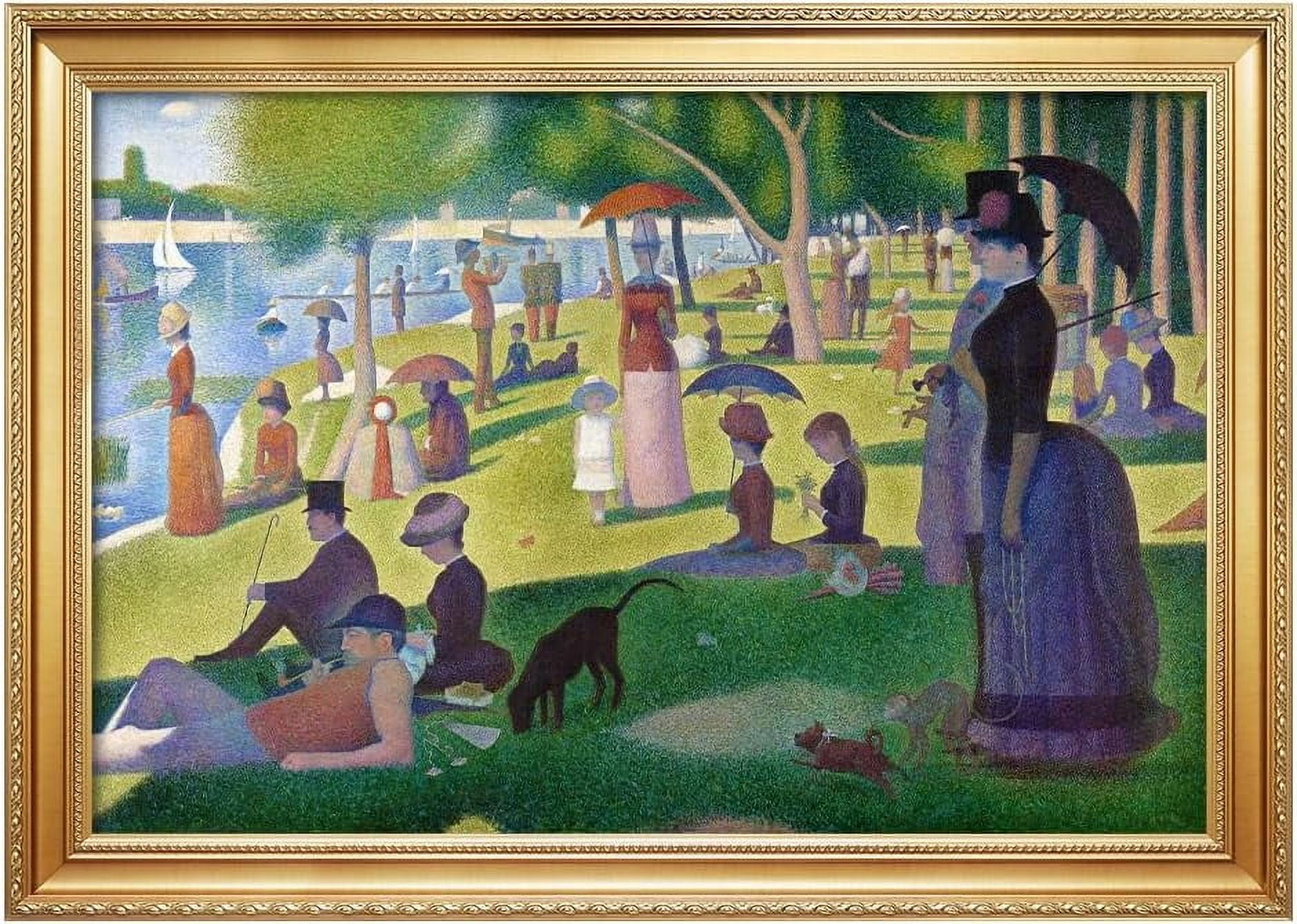 HFDF - A Sunday on La Grande Jatte by Georges Seurat. Giclee Prt on ...