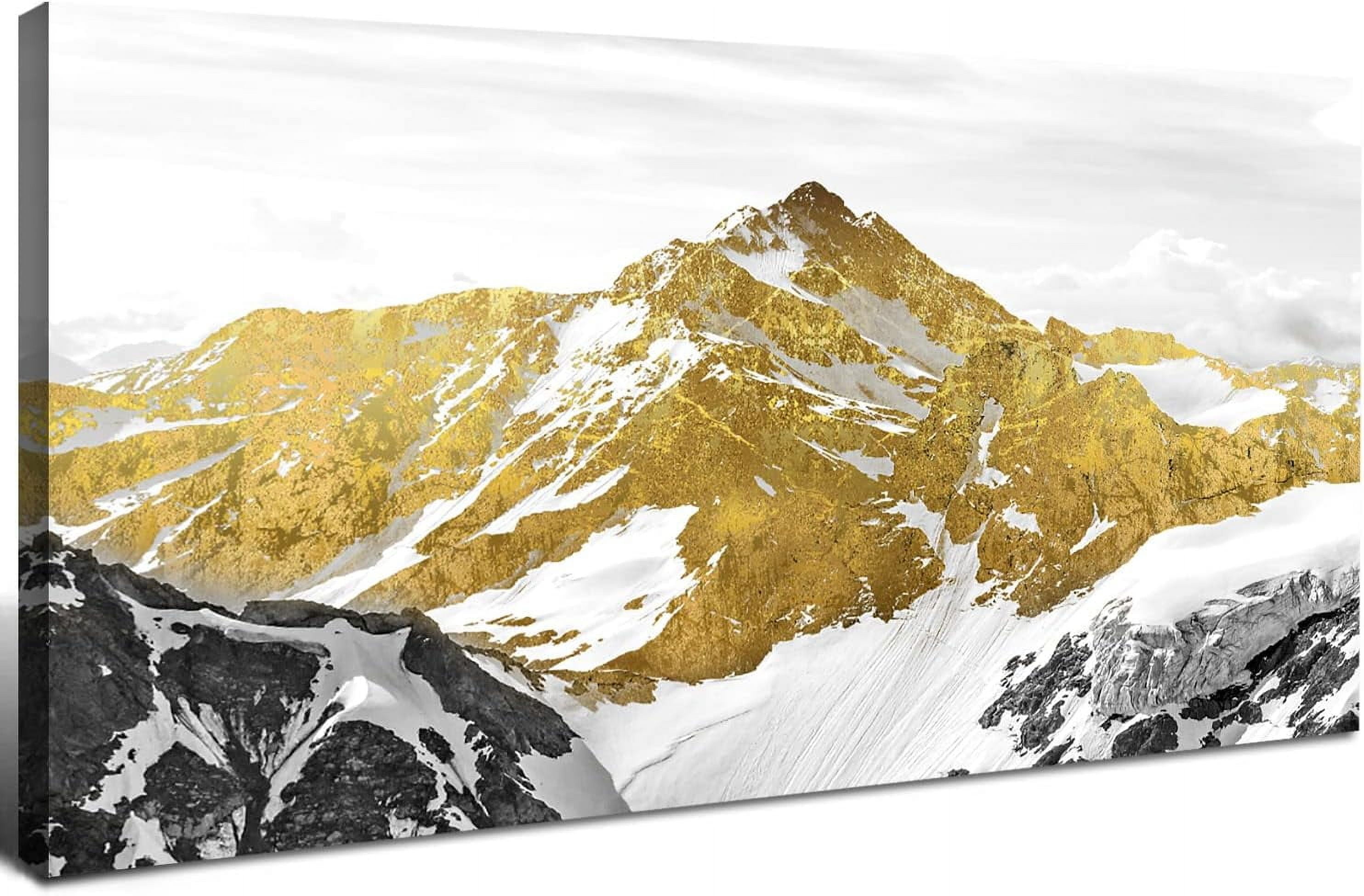 HFDF Sunset Ocean Wall Art - Calm Sea Canvas Pictures Blue Ocean Wall ...