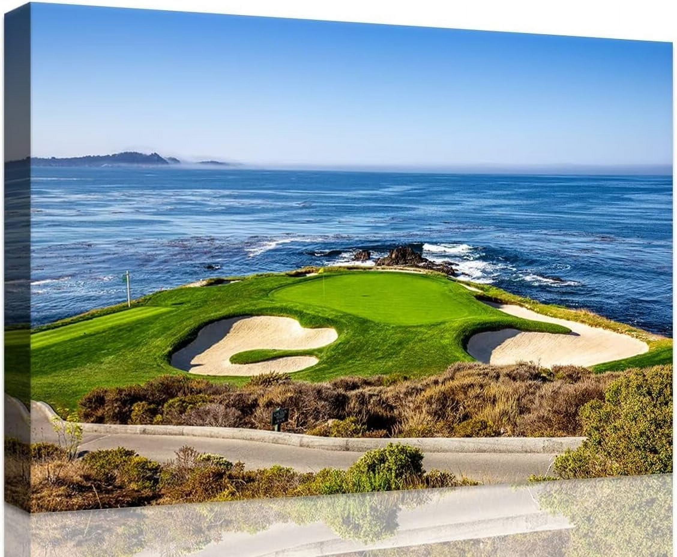 HFDF USA California Golf Course Wall Art for Livg Room Bedroom Bathroom ...