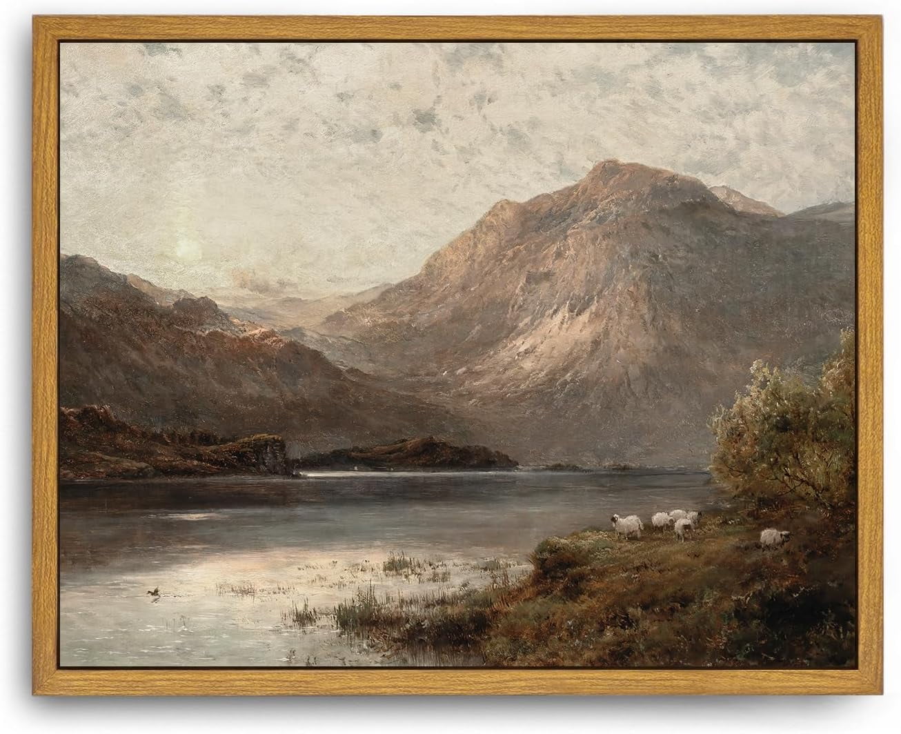 HFDF VintageSheep Wall Art Decor, Bedroom Kitchen Country Farmhouse ...