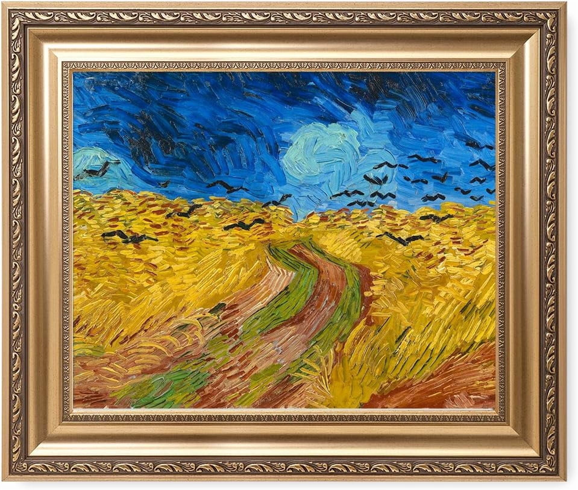 HFDF Wheat Field with Crows, Vincent Van Gogh Art Reproduction. Giclee ...