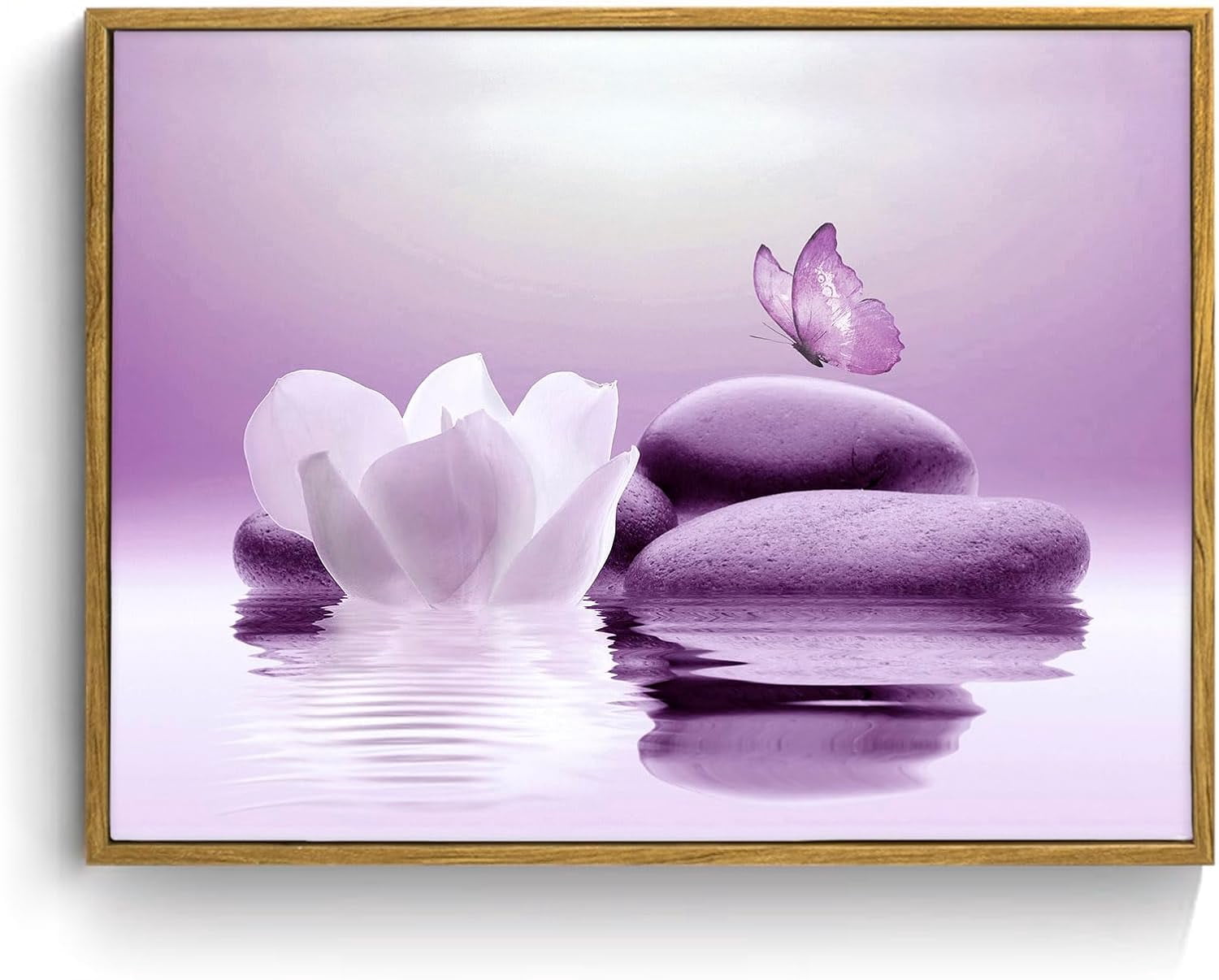 HFDF Zen Wall Art for Living Room,Flower Pictures Decorative Painting ...