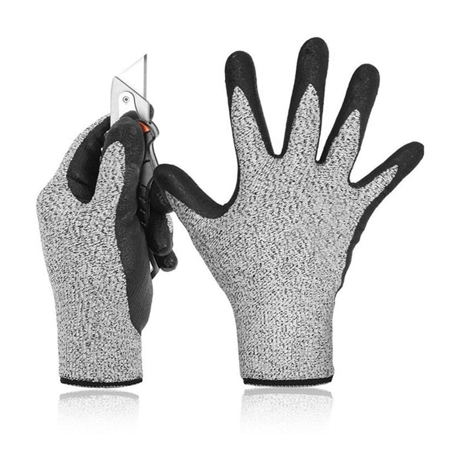 HFES Level 5 Cut Resistant Gloves 3D Comfort Stretch Fit, Pass Fda Food ...