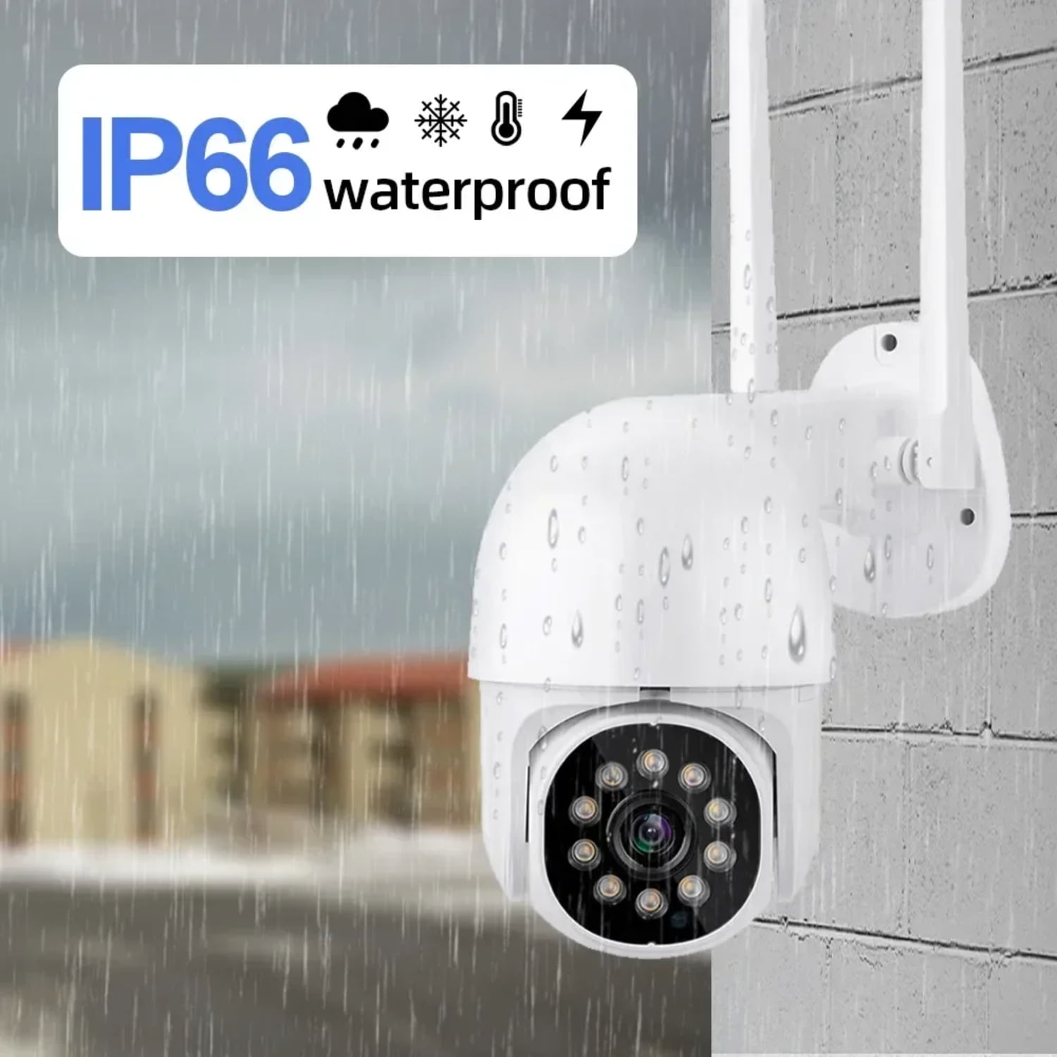 HFHMWL Colorful 5MP Mini Speed Dome CCTV Camera with Auto Tracking ...