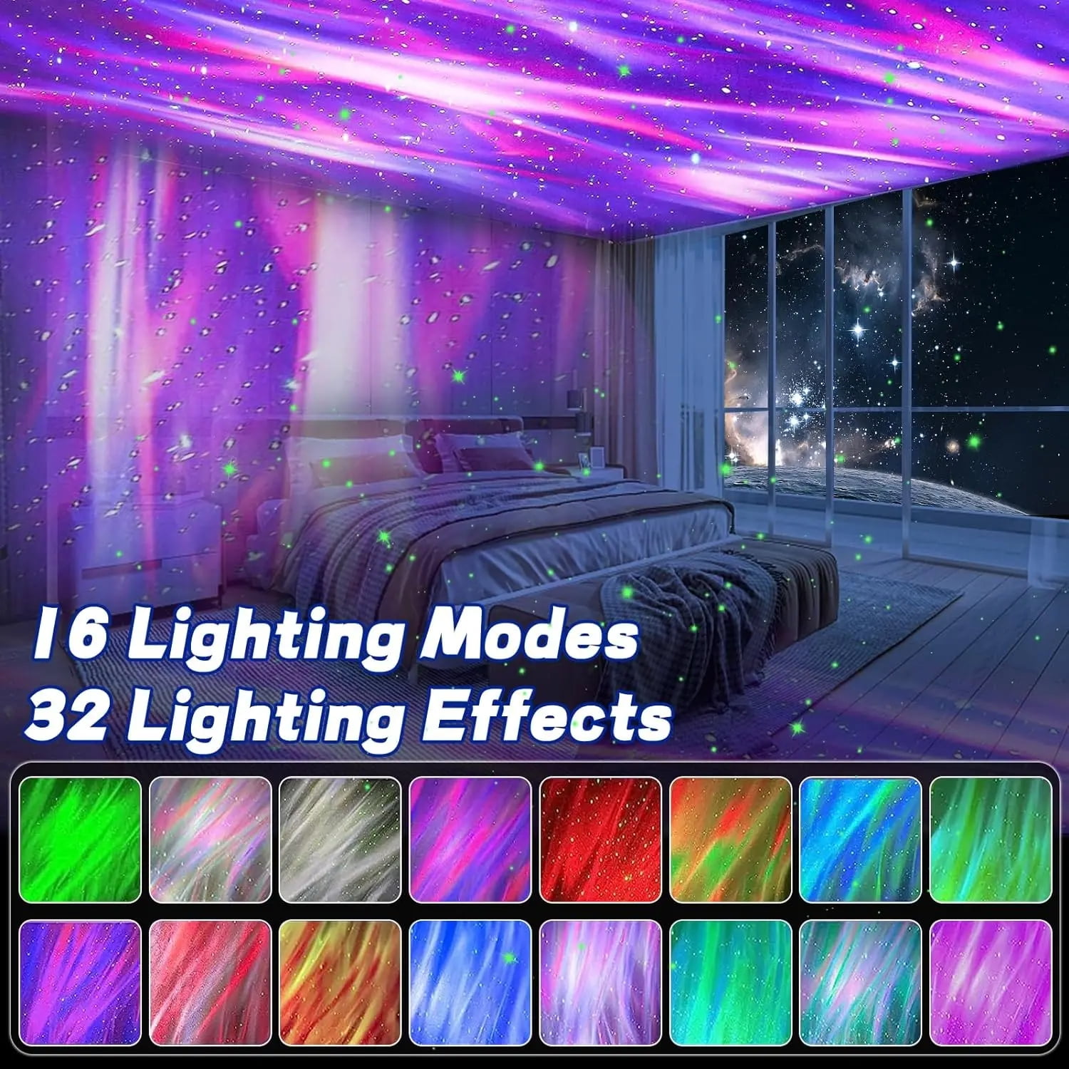 HFHMWL Stunning Unique Astronaut Night Light Projector with USB ...